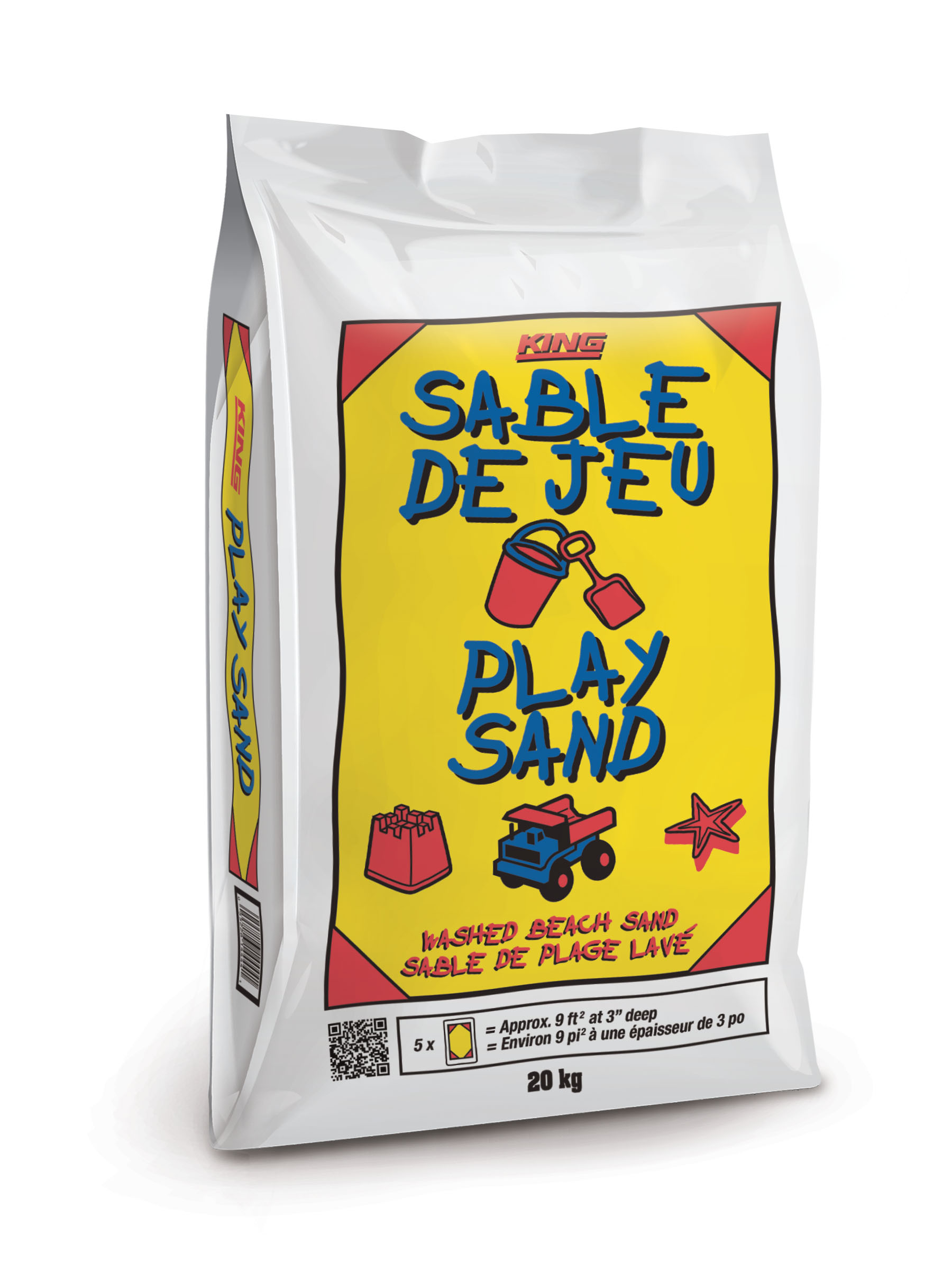 Sable de jeu, 20 kg - Bien fait ici | Well Made Here