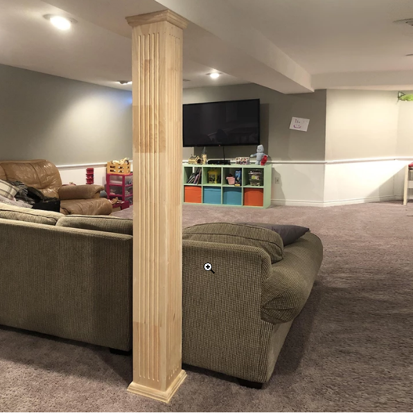 Basement Post Covers Basement Pole Covers: How To Hide Or Remove